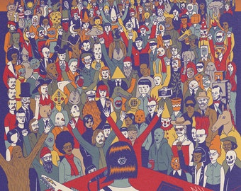 Music Tastes Good Waldo Poster - Etsy