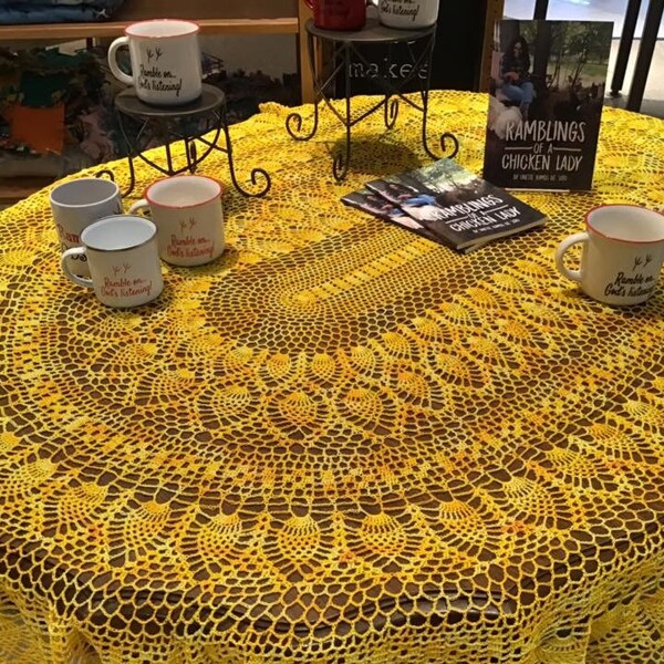 Pineapple Tablecloth - Etsy