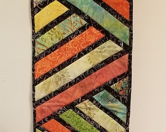 GREASED LIGHTNING Jelly Roll Table Runner Sewing Pattern Tiger Lily ...