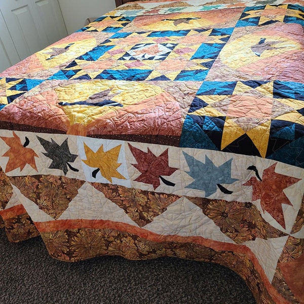 October Sky Quilt Pattern - Etsy