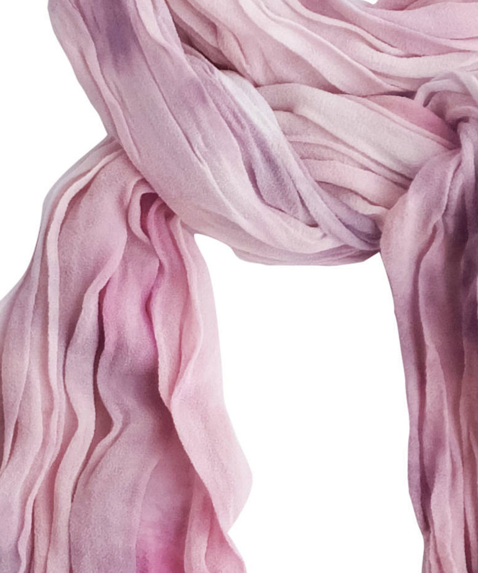 Blush Scarf Pink Silk Scarf Blush Boho Scarf Pink Chiffon - Etsy