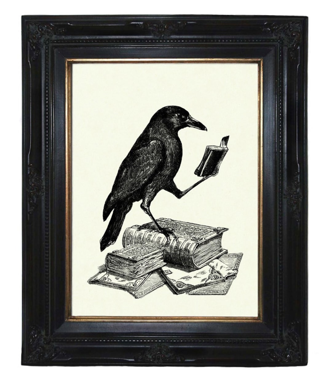 Victorian Crow Tattoos