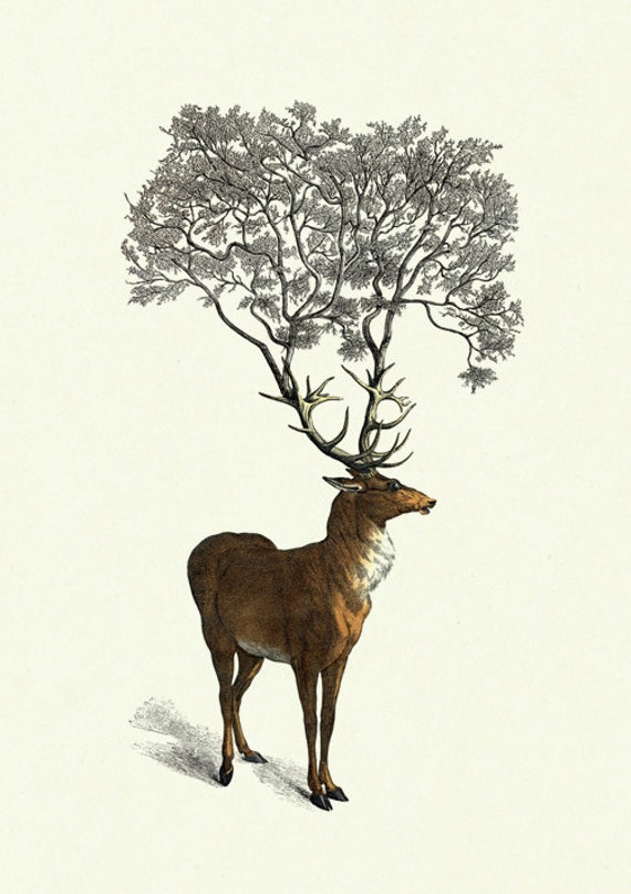 Hannibal Stag Silhouette