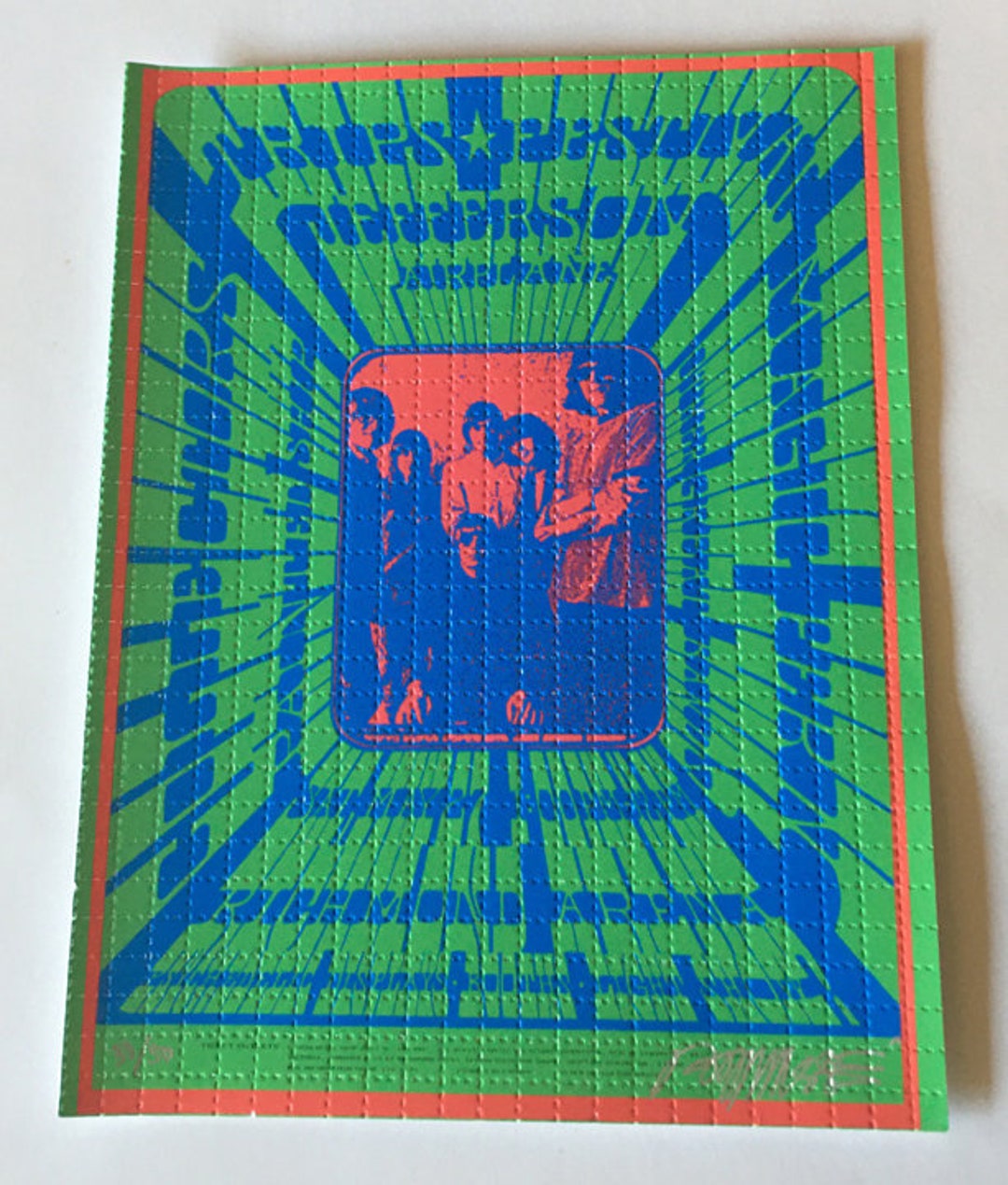 Blotter Art Perforated Jefferson Airplane Psychedelic - Etsy