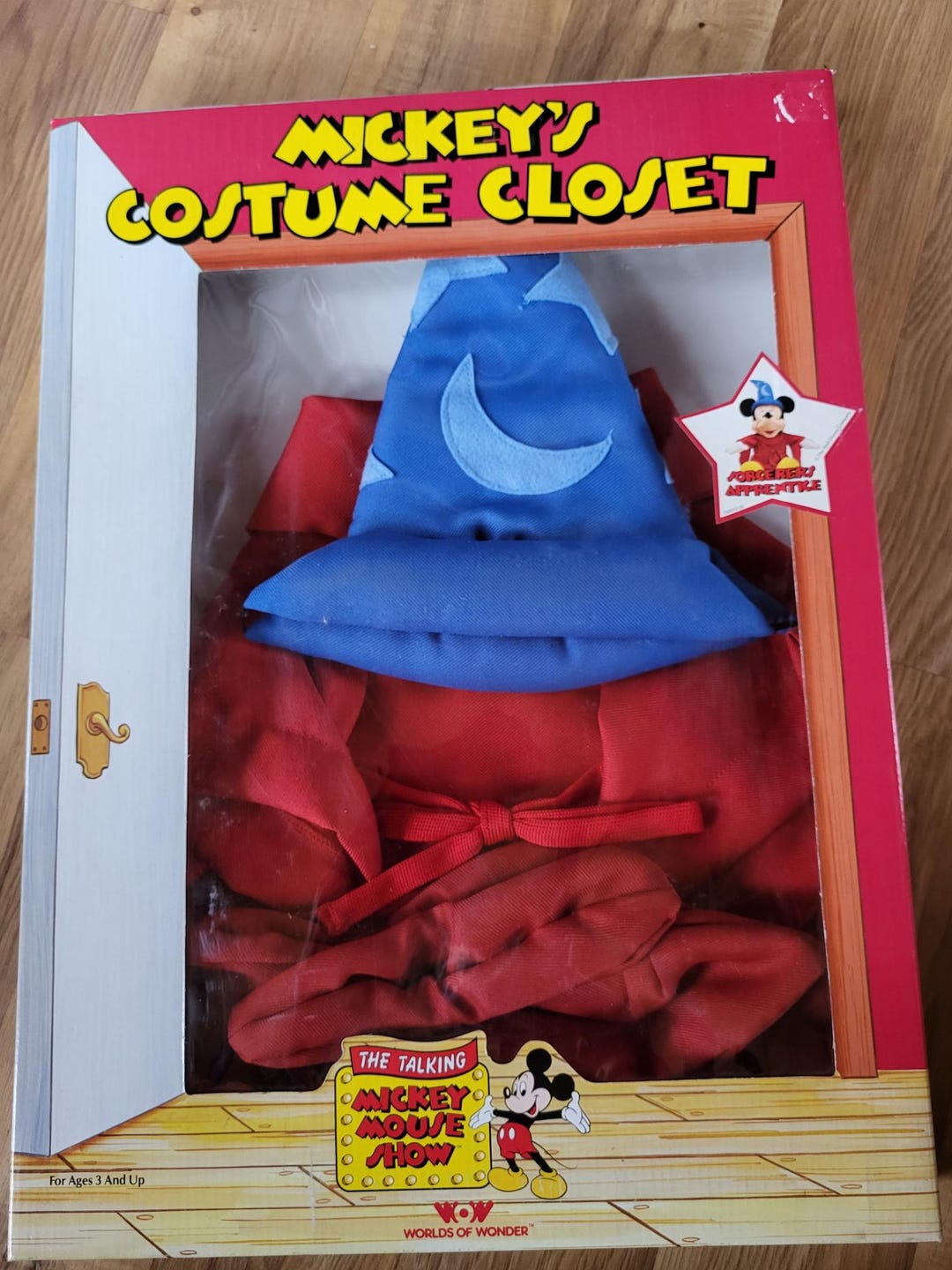 Vintage Worlds of Wonder Mickey's Costume Closet Sorcerors Apprentice ...