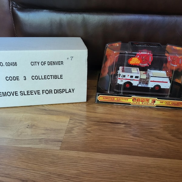 Code 3 Collectible Fire Trucks - Etsy