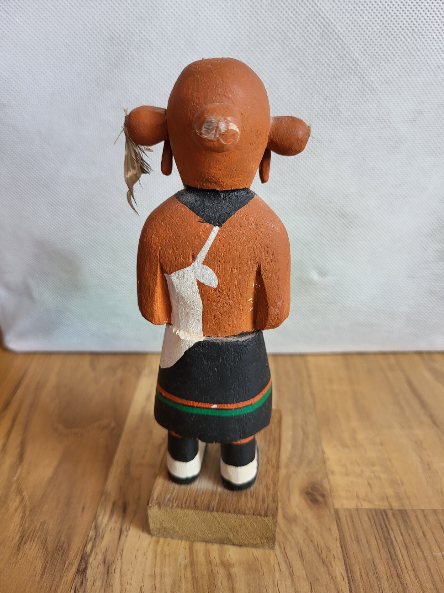 Vintage Native American Indian Mudhead Kachina Doll - Etsy