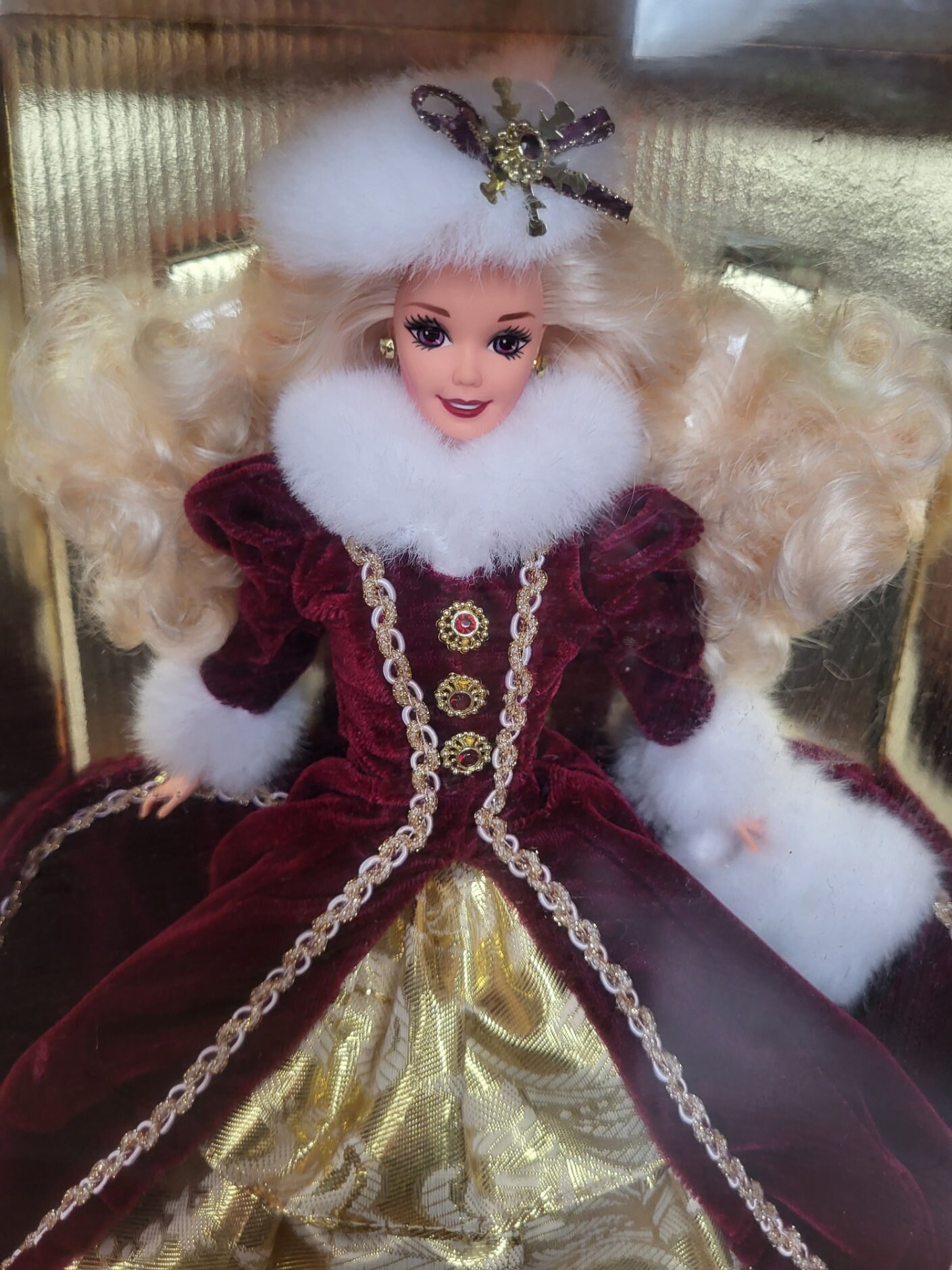1996 Happy Holidays Special Edition Barbie Doll 15645 - Etsy