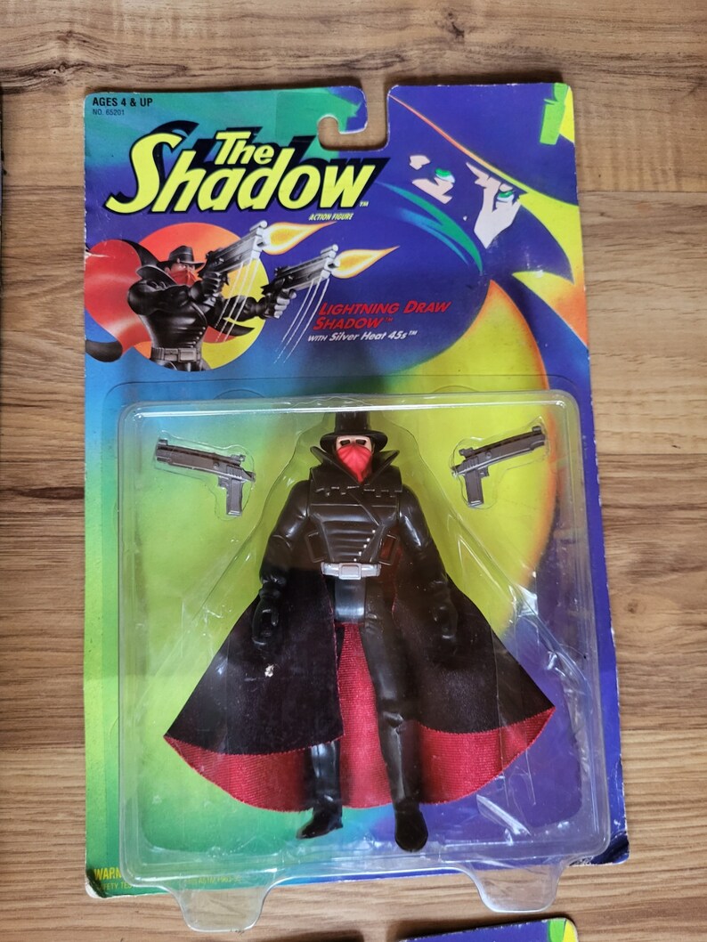 Lot of 4 Vintage 1994 Kenner the Shadow Action Figures - Etsy