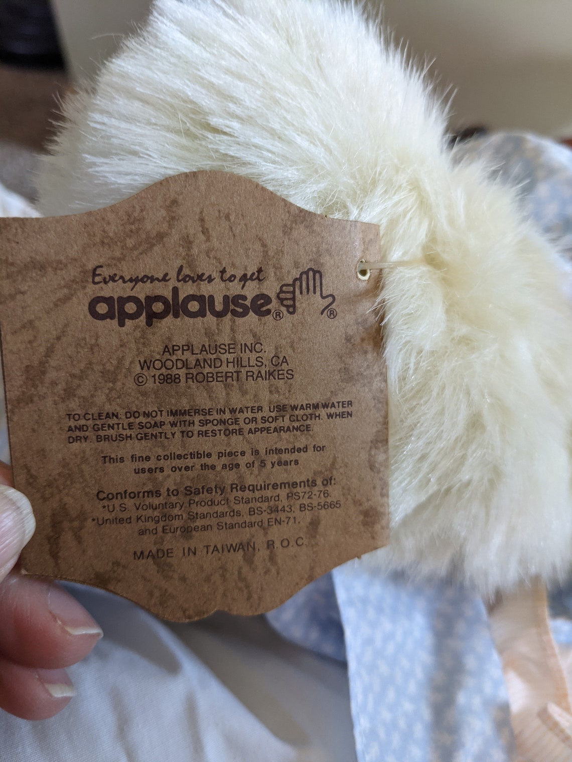 Emily Raikes Bear by Robert Raikes 17013 Plush Applause - Etsy