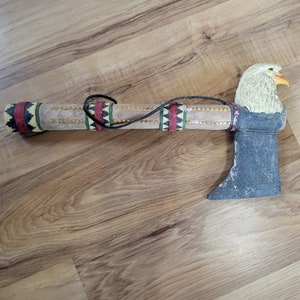 Vintage Albert E Price Ceramic Eagle Axe - Etsy