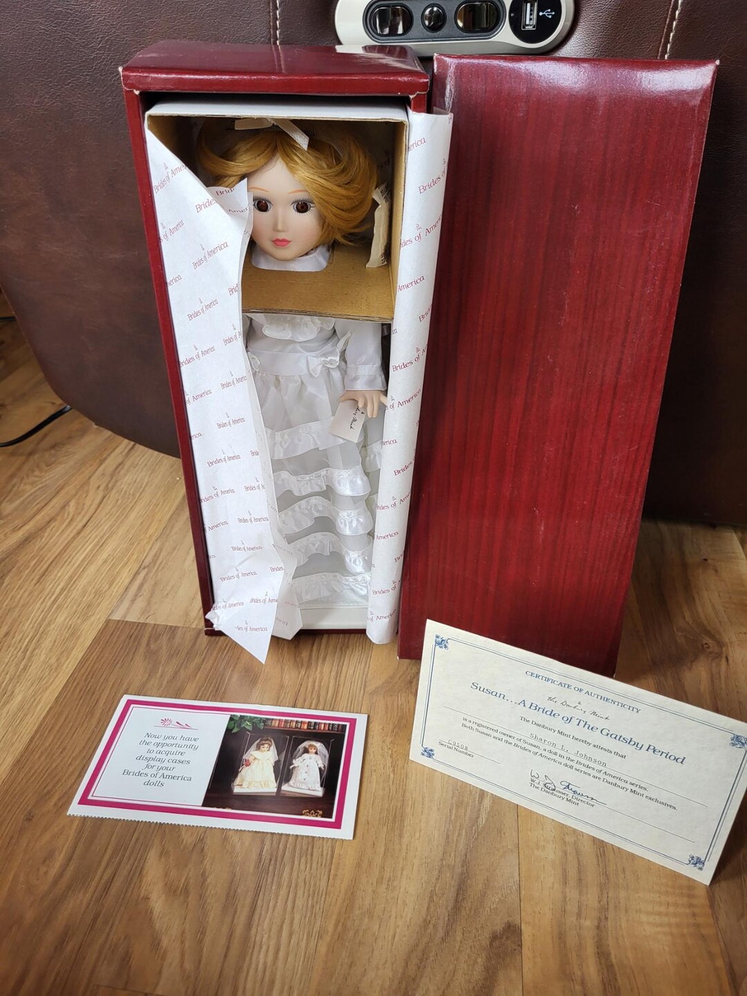 Vintage Danbury Mint Brides of America Susan Bride of the Gatsby Period ...