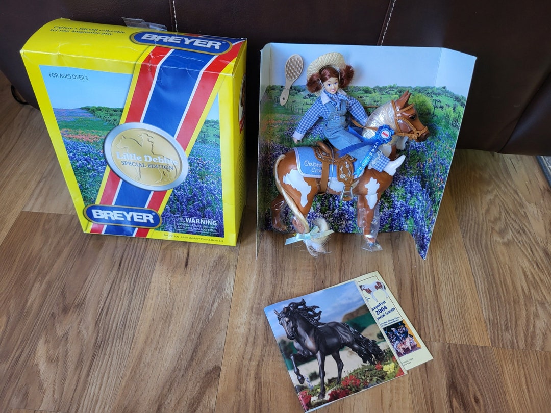 2004 Little Debbie Special Edition Doll on Breyer Horse 701806 - Etsy