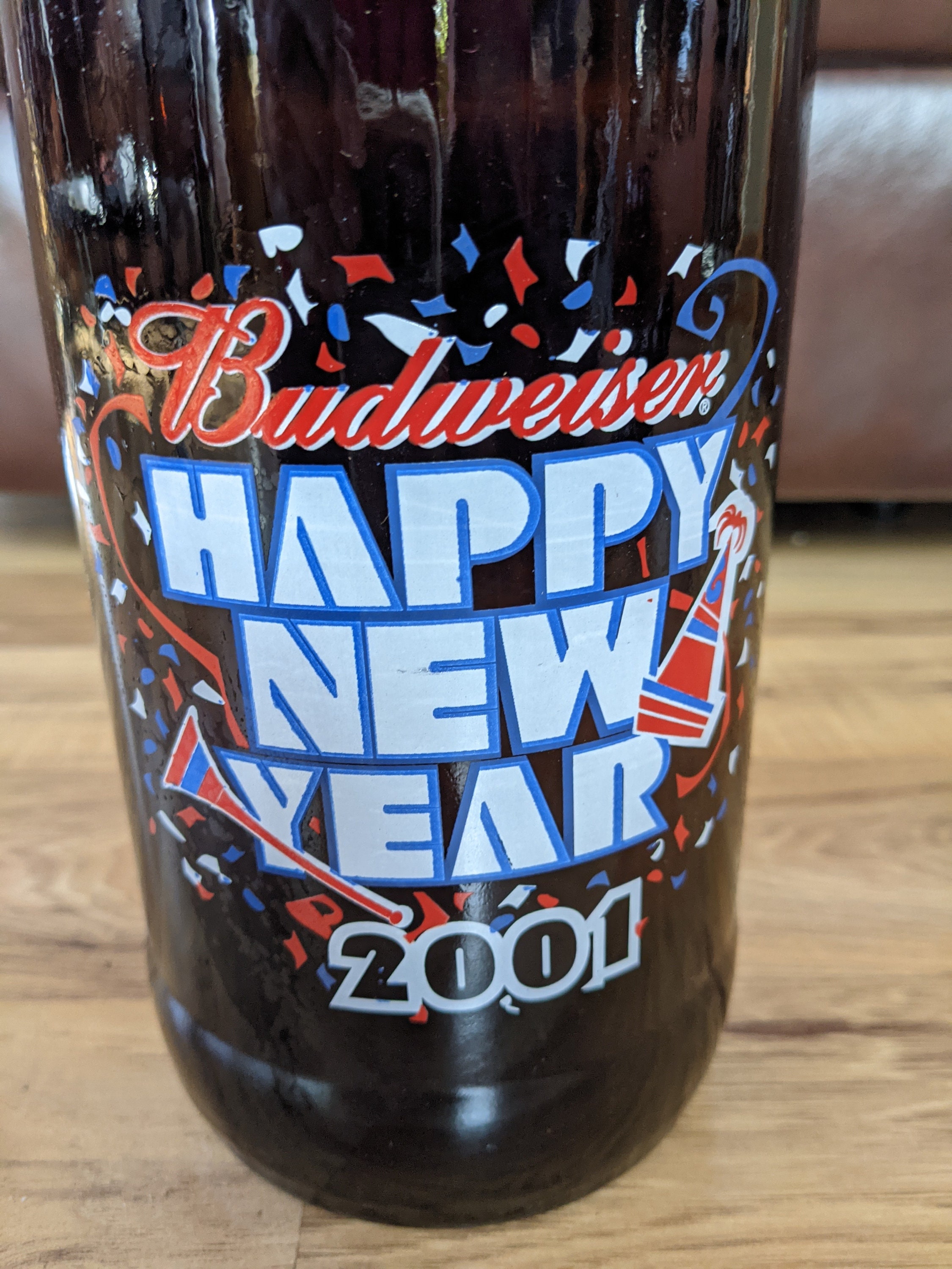 Budweiser 2-liter King of Beers Happy New Year 2001 15 - Etsy