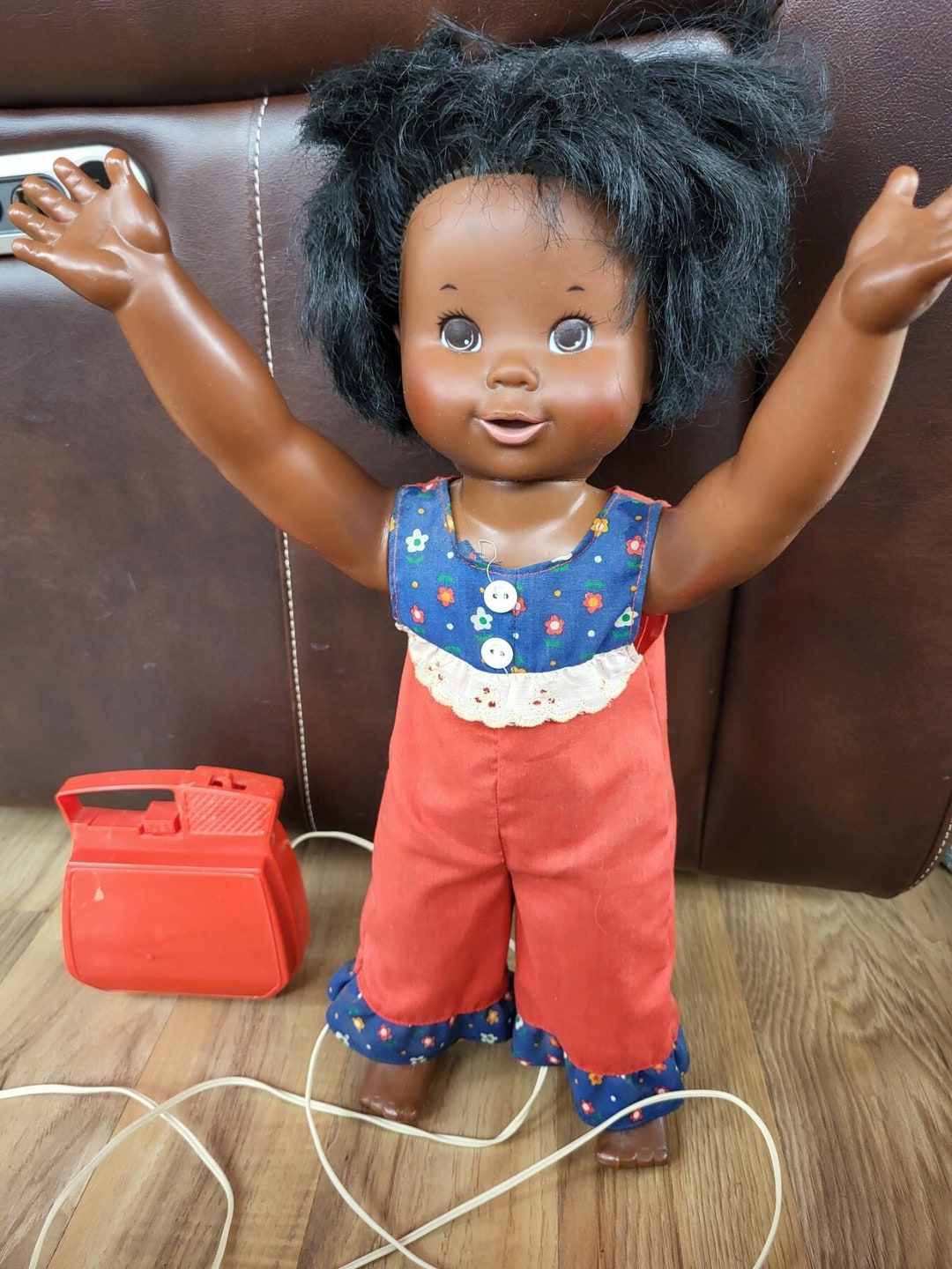 Vintage 1976 Ideal African American Tippy Tumbles Doll Works - Etsy