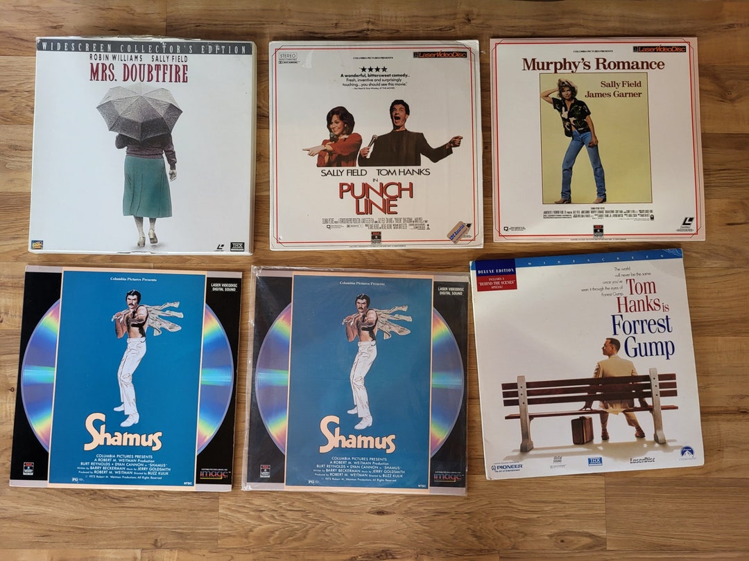 Lot of 6 Vintage Laserdiscs - Etsy