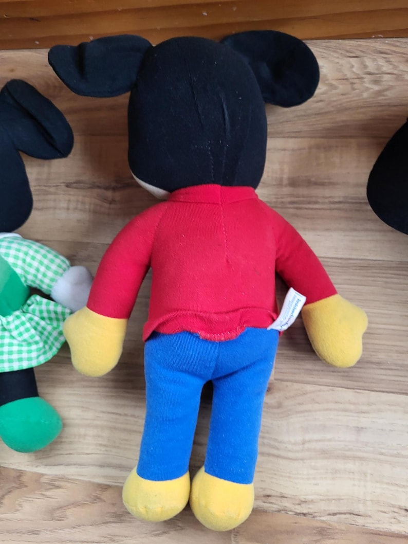 Vintage Walt Disney Knickerbocker Mickey Mouse Club Mickey and Minnie ...
