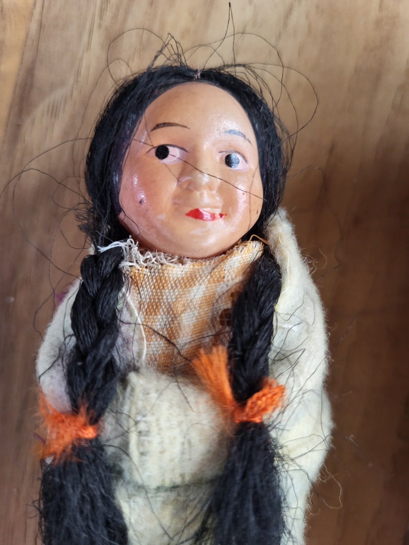 Lot of 2 Vintage Skookum Indian Native American Dolls - Etsy
