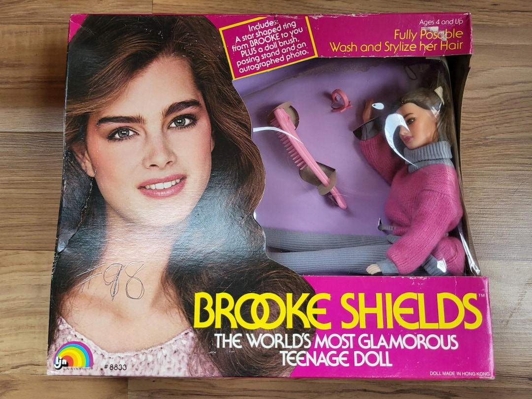 Vintage 1982 Fully Poseable Brooke Shields Doll - Etsy