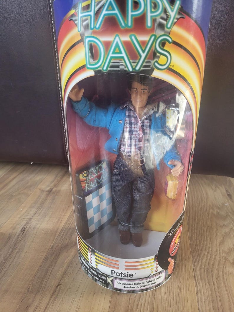 Vintage 1997 Paramount Pictures Happy Days Potsie Doll - Etsy
