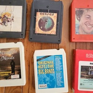 Lot of 40 Vintage 8-track Tapes Variety - Etsy