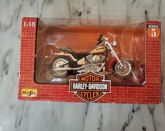 Maisto Harley Davidson 1 18 Scale Diecast Motorcycle Series 5 Etsy Canada