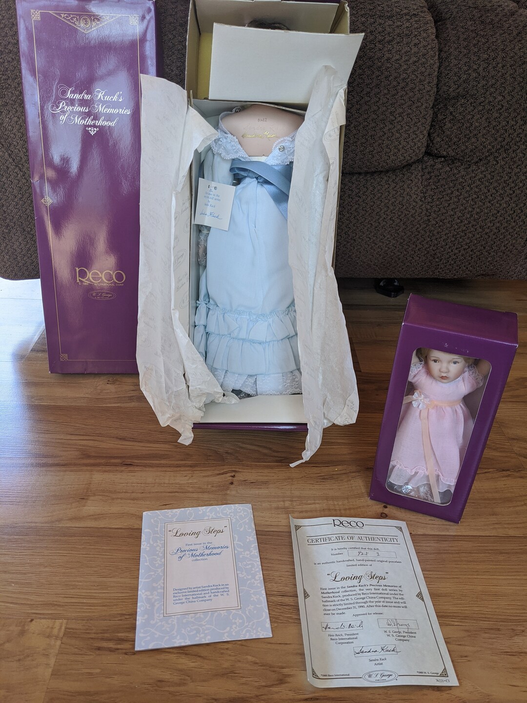 1989 Sandra Ruck's Reco Precious Memories of Motherhood Collection ...