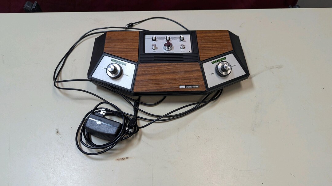 Vintage Sears Sports Center Video Game Console 362.997310 - Etsy