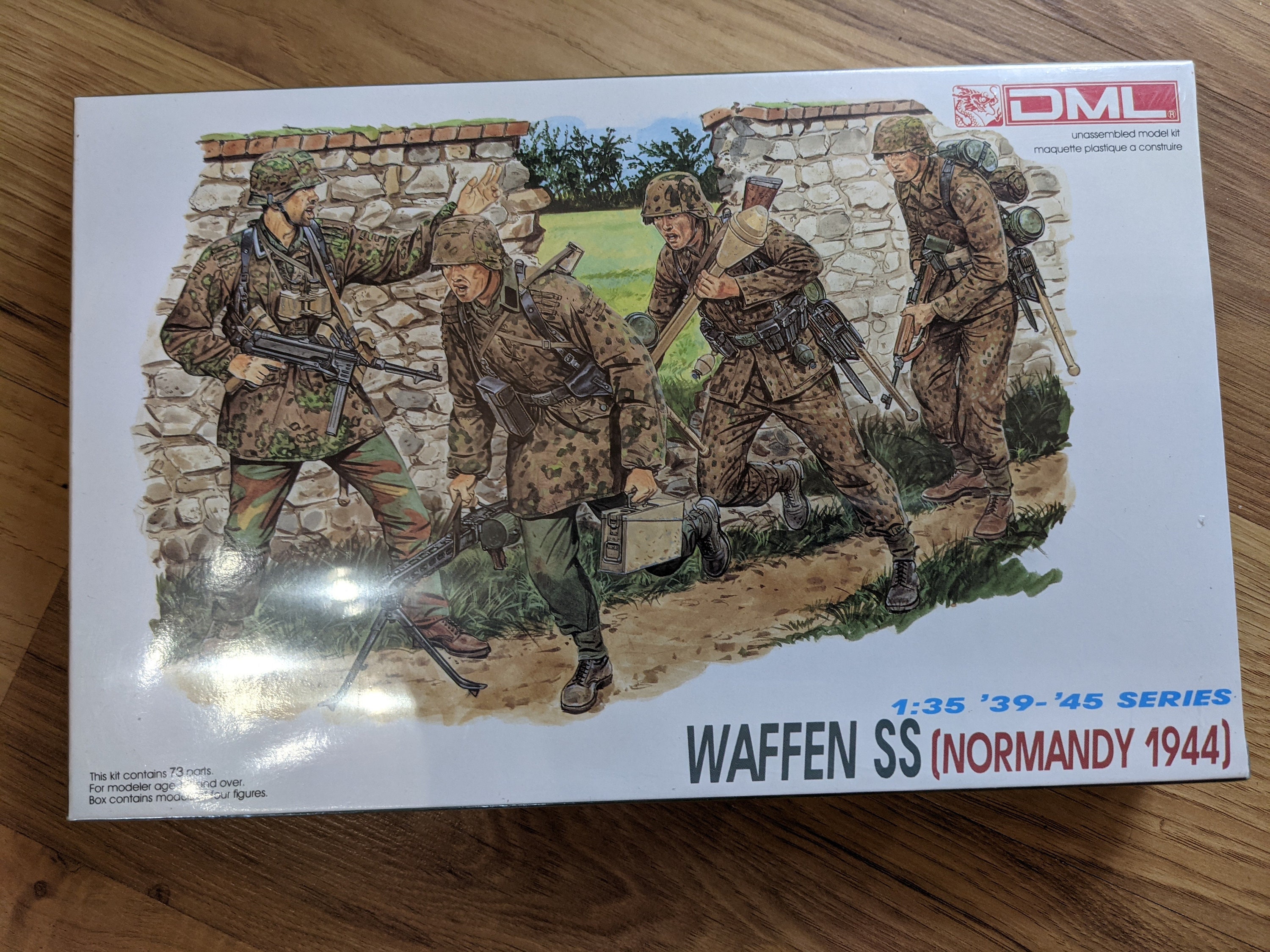 1993 DML Waffen SS Normandy 1944 Model Kit 1:35 Scale 6003 - Etsy Canada