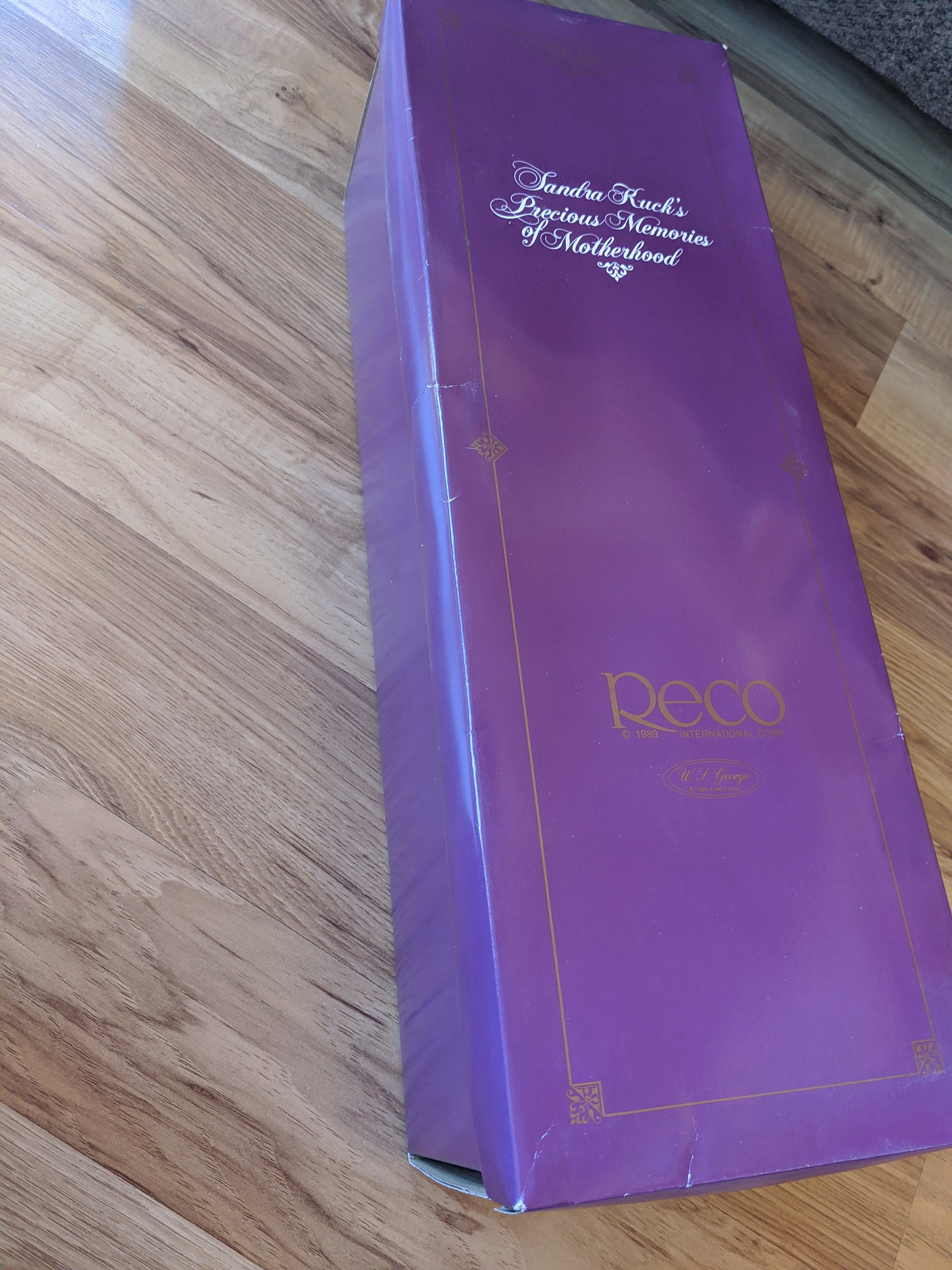 1989 Sandra Ruck's Reco Precious Memories of Motherhood Collection ...