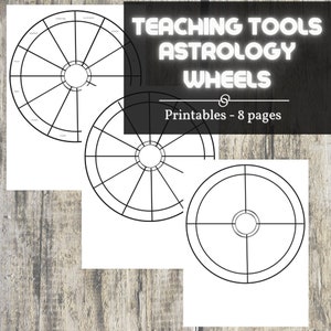 Astrology Printable for Chart Drawing, Learn Astrology for Beginners ...