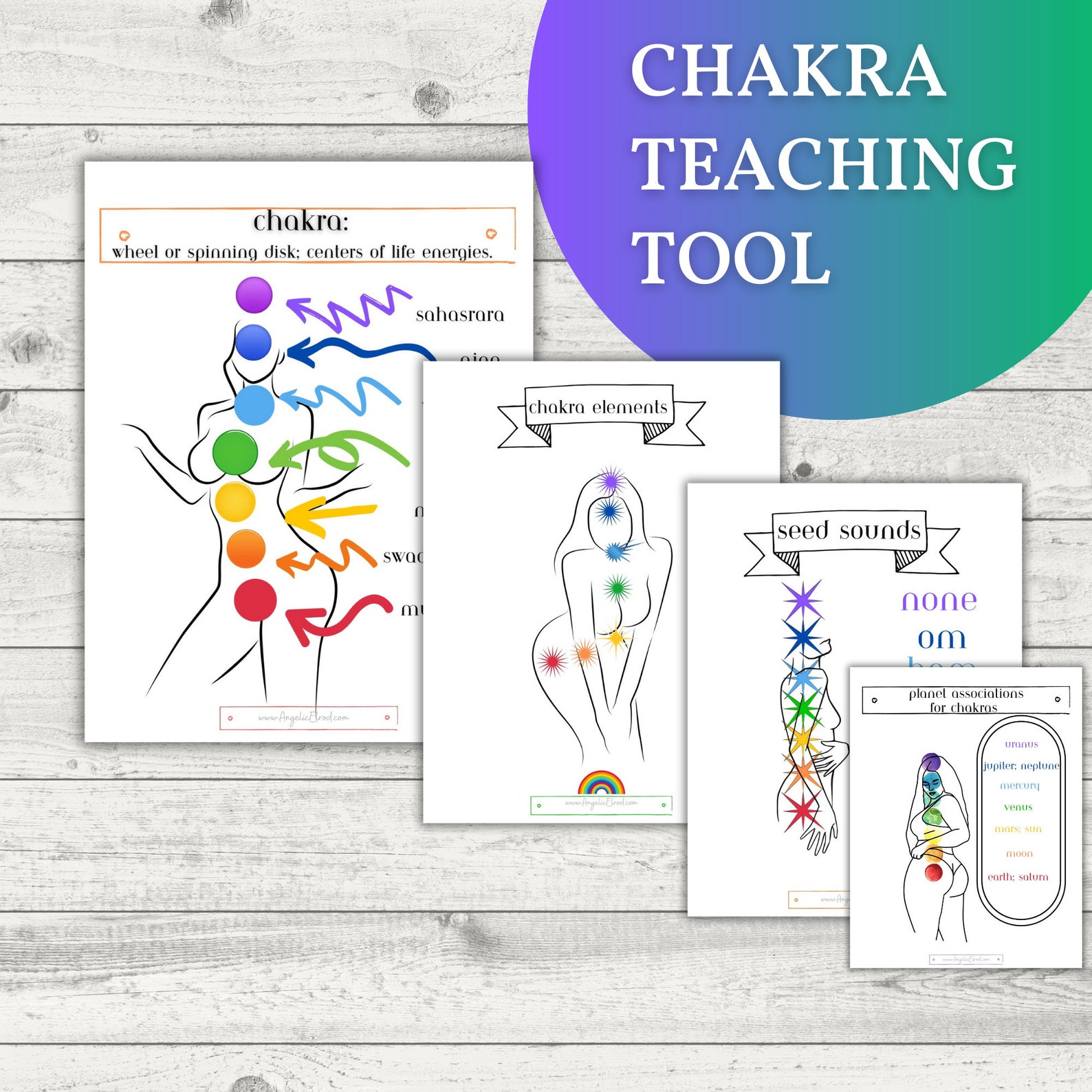 Chakra Charts Printable | Chakra Healing Journal | Learn Chakras ...