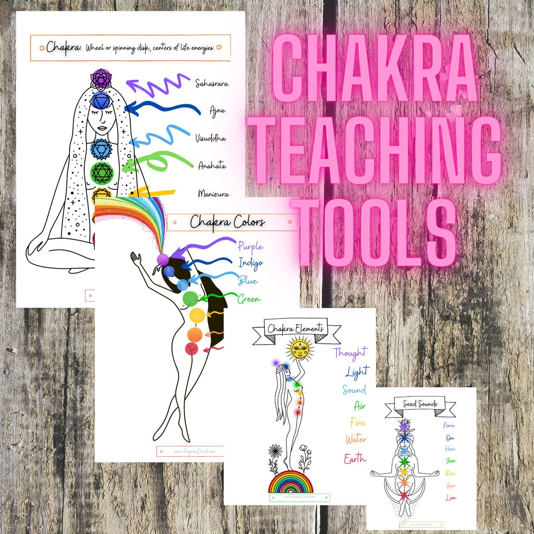 Chakra Charts Printable | Chakra Healing Journal | Learn Chakras ...