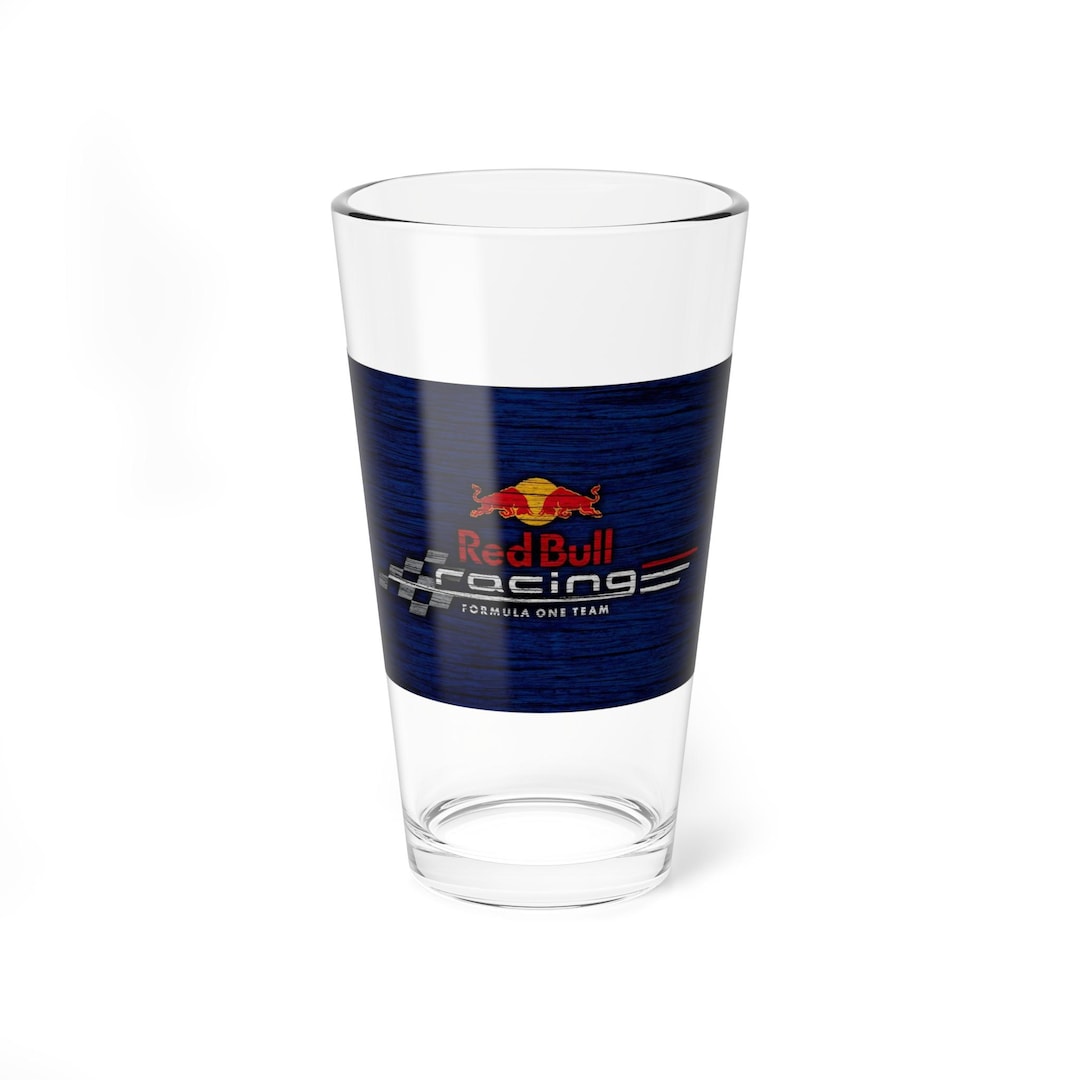 Red Bull Race-inspired Glass, 16oz, Perfect for Cocktails, Gifts for F1 ...