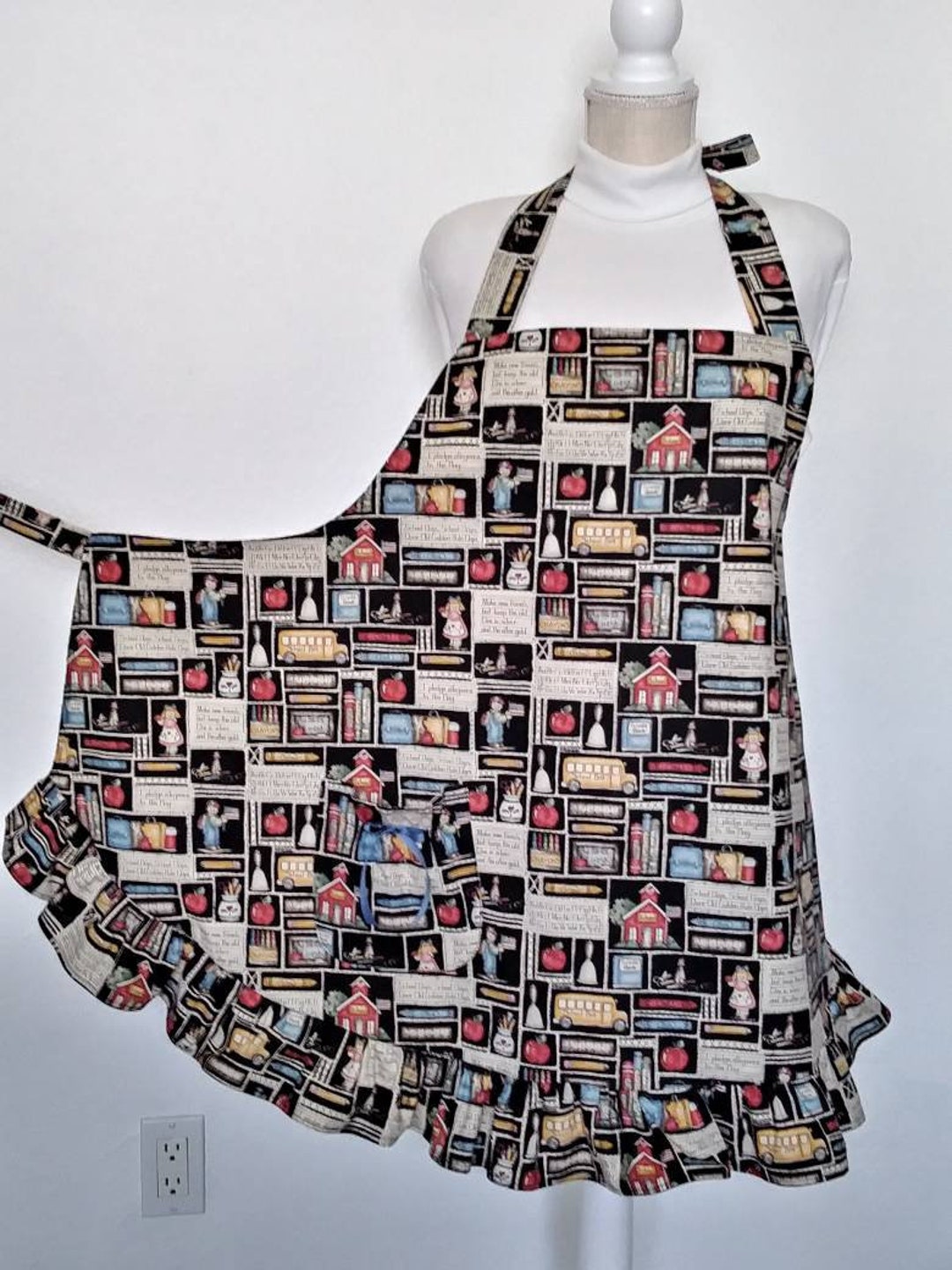 Lady's Plus Size Apron Fits 4x, 5x, & 6x. but Will Fit Smaller 1x 3x ...