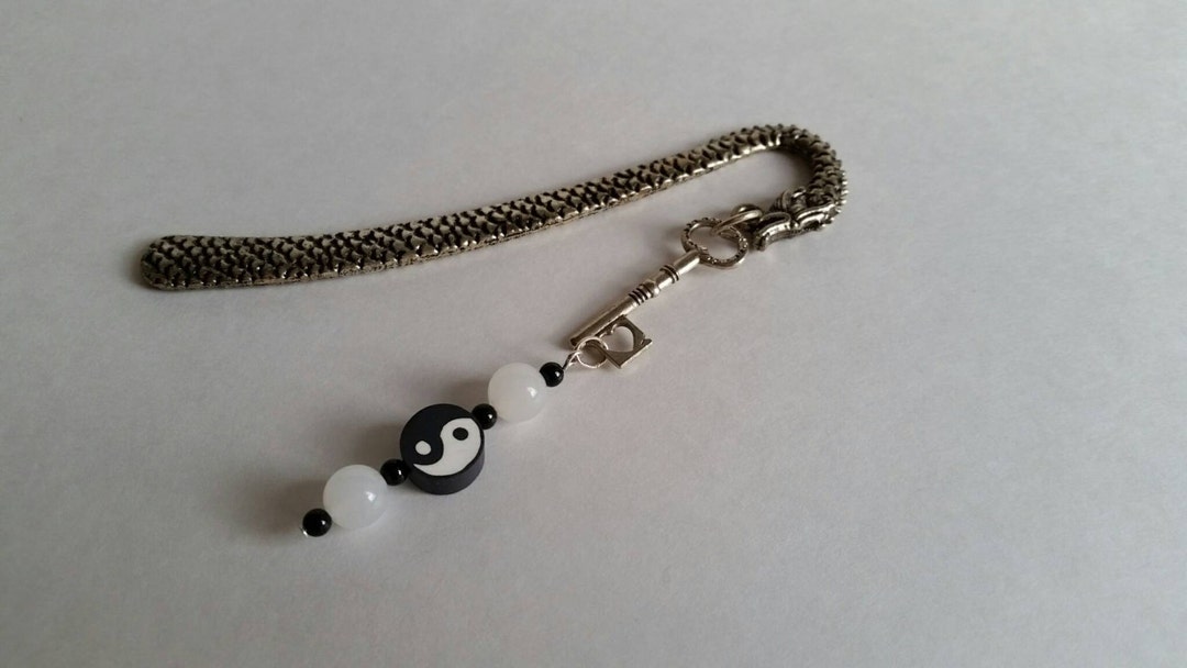 Yin Yang Bookmark - Bookmark - Zen Bookmark - Yin Yang Charm - Teacher ...