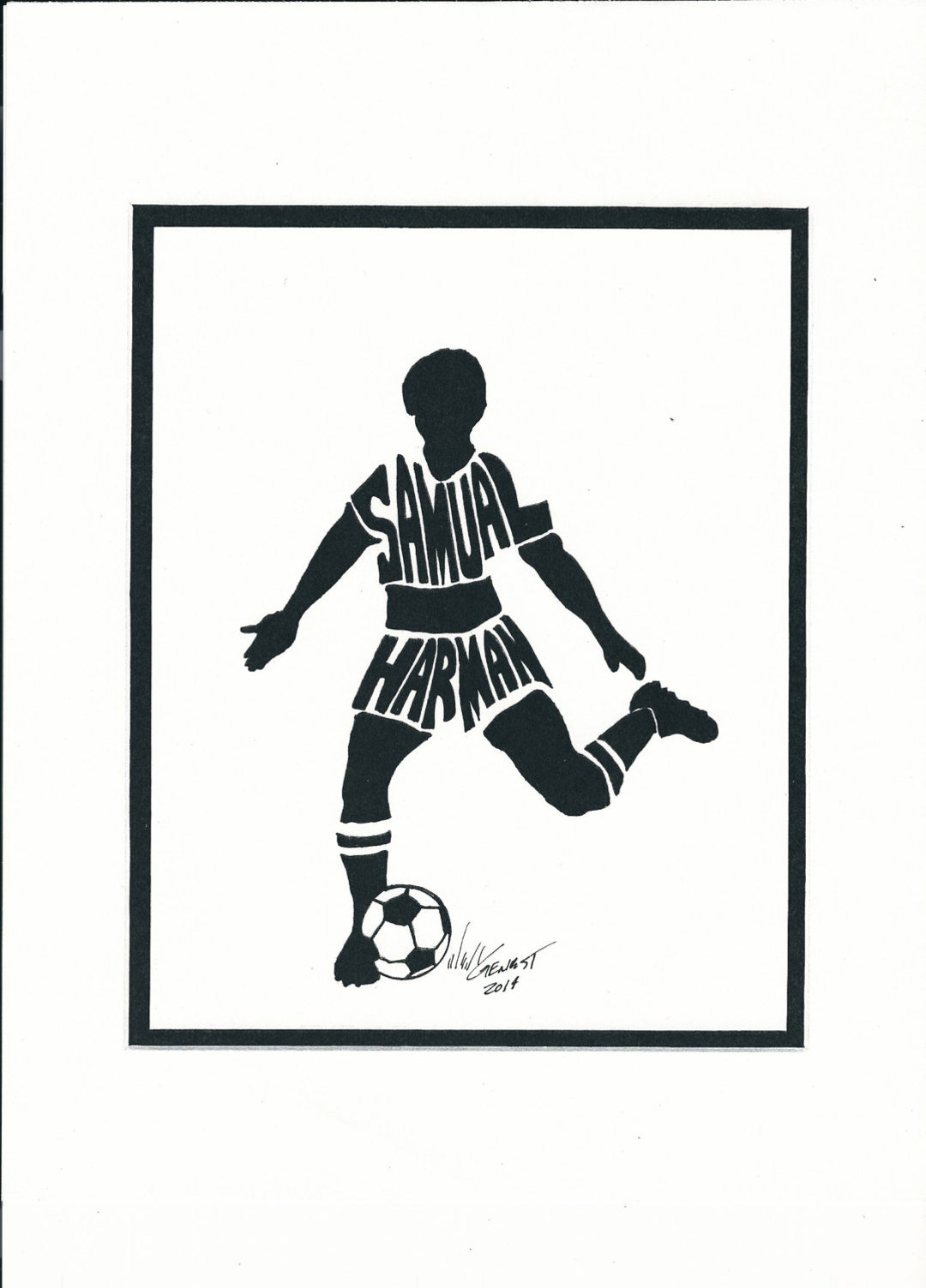 Personalized Sport Figure - Soccer - Male - Gift - Etsy