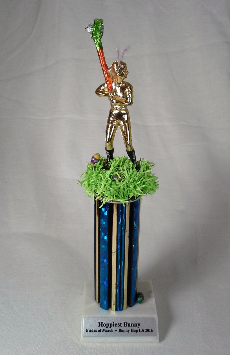 Custom Art Trophy ~ Upcycled & Repurposed Nostalgic Prizes! - Etsy