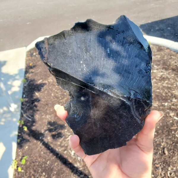 Large Obsidian Chunk - Etsy