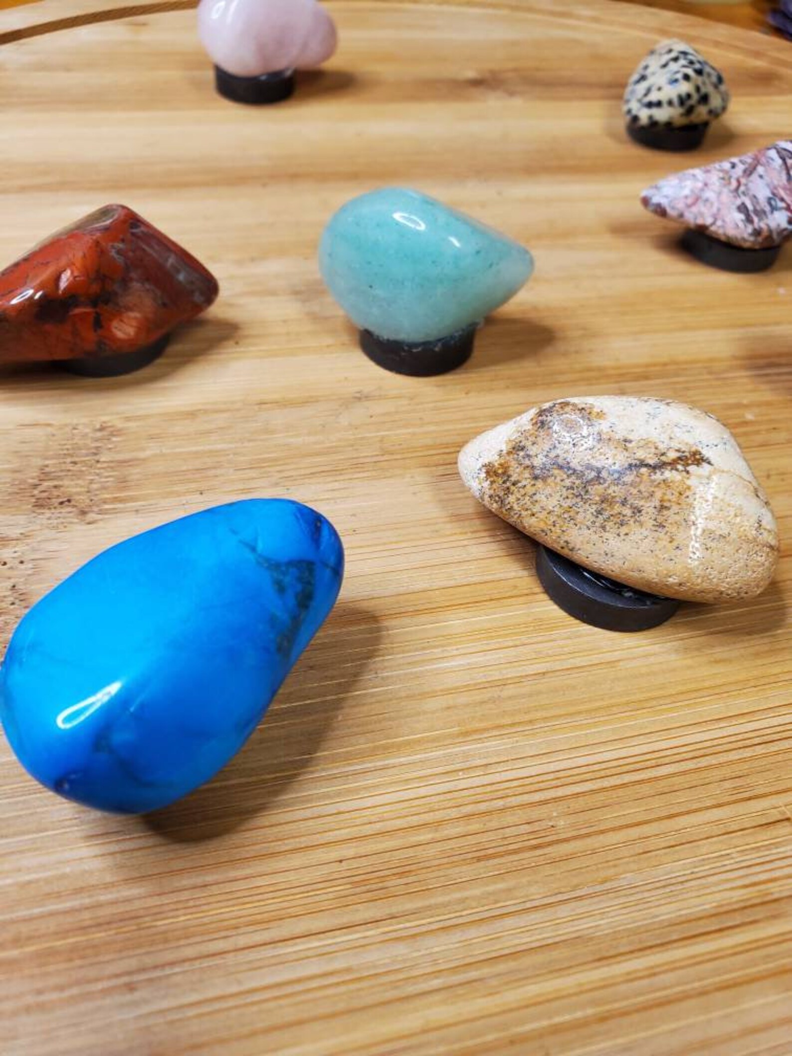 Crystal Magnets Rock Magnets Etsy