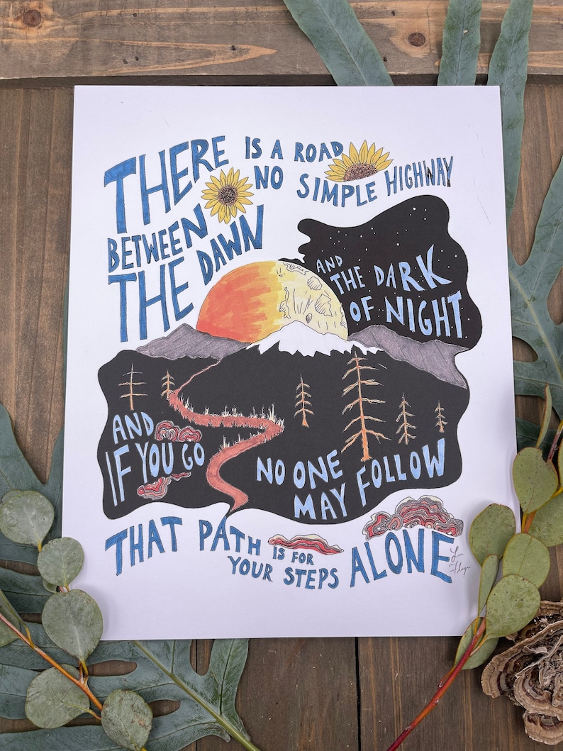 Grateful Dead Ripple Song Lyric Art - Etsy