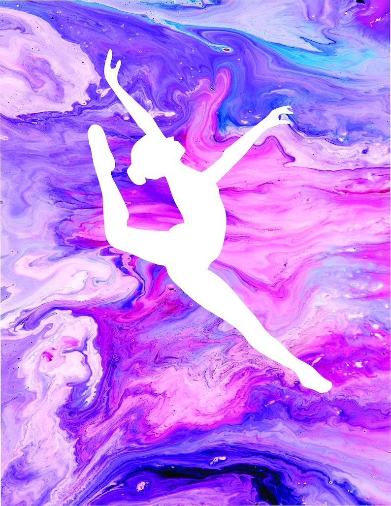 Gymnastics Wall Art Set of 3: Quote and 2 Gymnast Images - Etsy