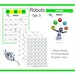 Robots Bingo Game Sets 1-4 (free Bonus Set #5) - Etsy
