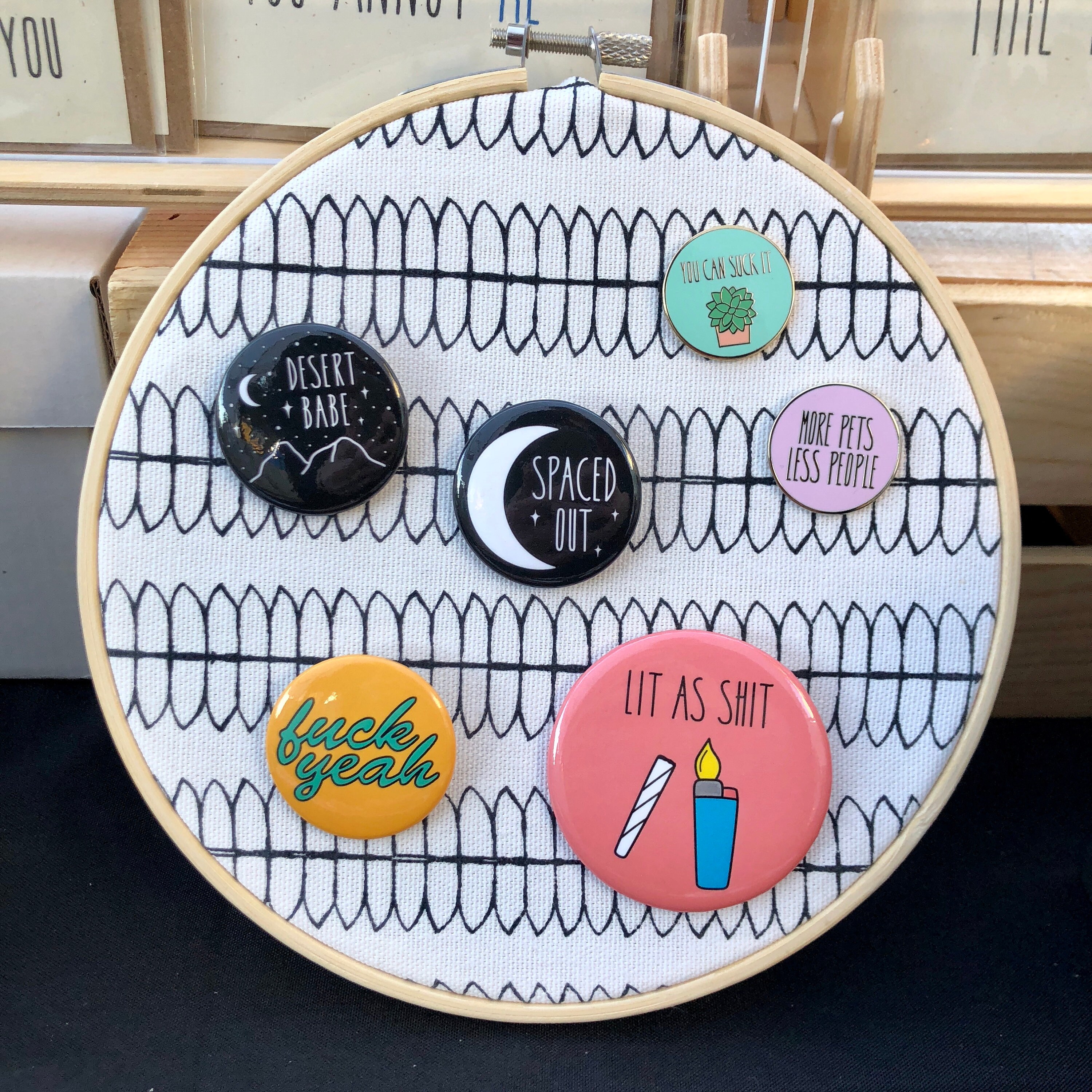 Button/sticker Set. Vinyl Sticker. Pinback Button. Cute. | Etsy