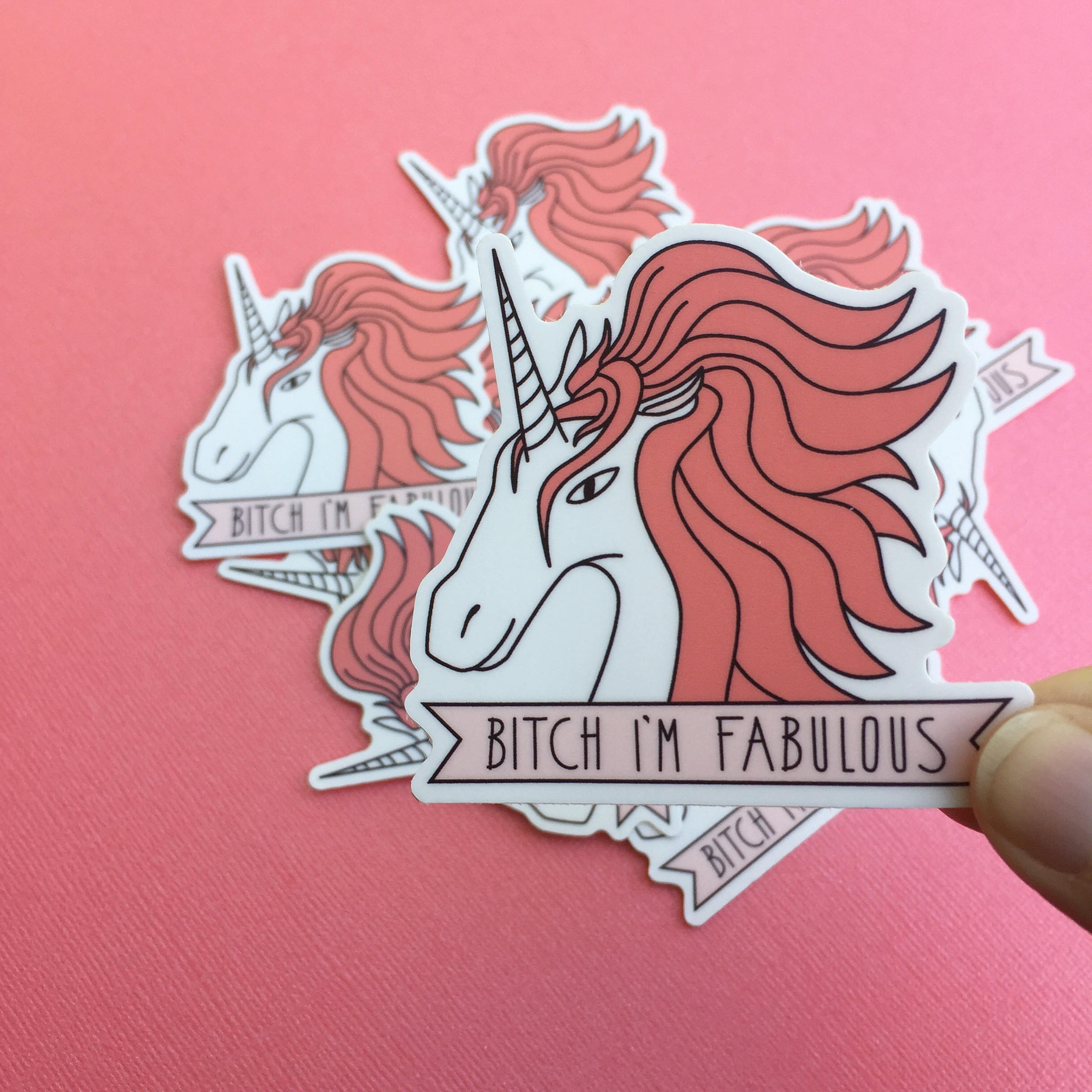 Funny Sticker. Cute Sticker. Vinyl Sticker. Trendy Sticker. | Etsy