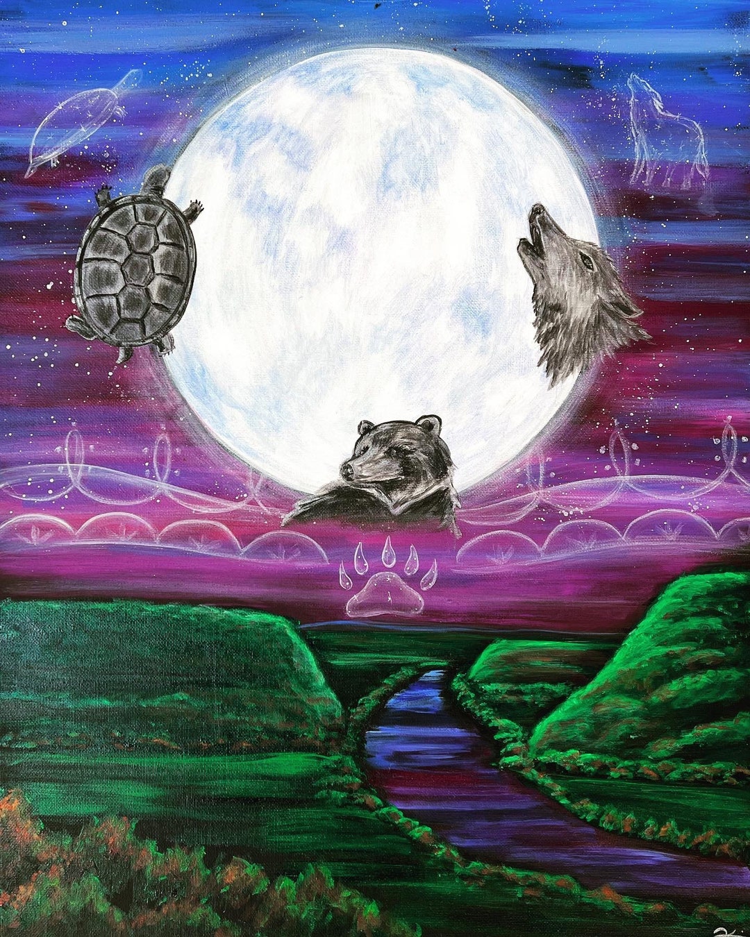 Haudenosaunee/ Mohawk Valley 3 Clans - Etsy