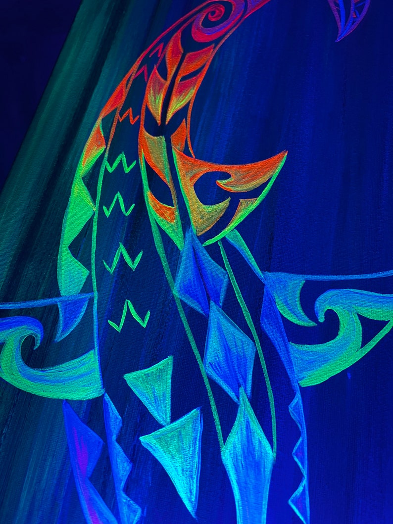 Hawaiian Tribal Hammerhead Shark - Etsy