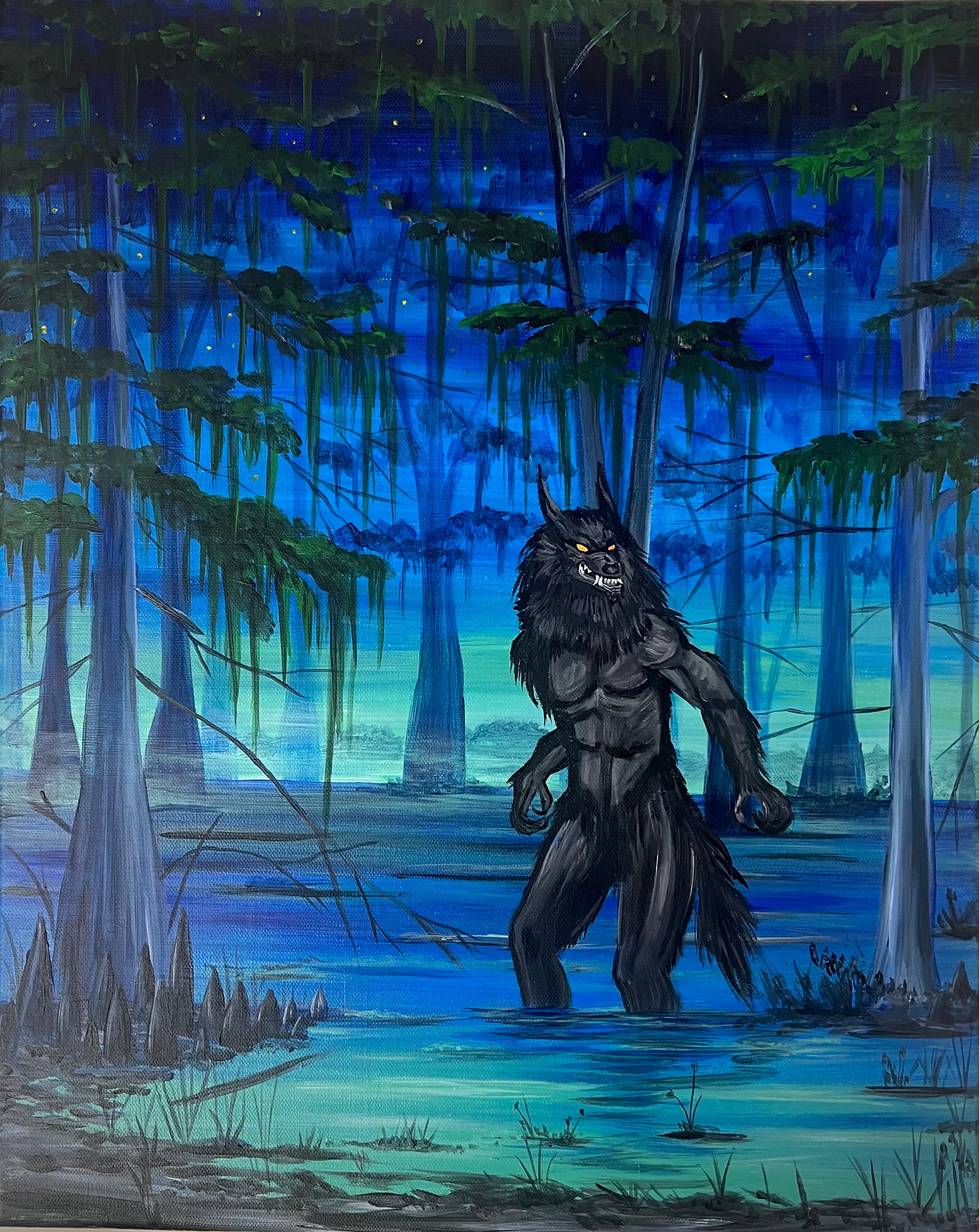 Loud-garou. Rogarou. Werewolf Fro the Bayou - Etsy