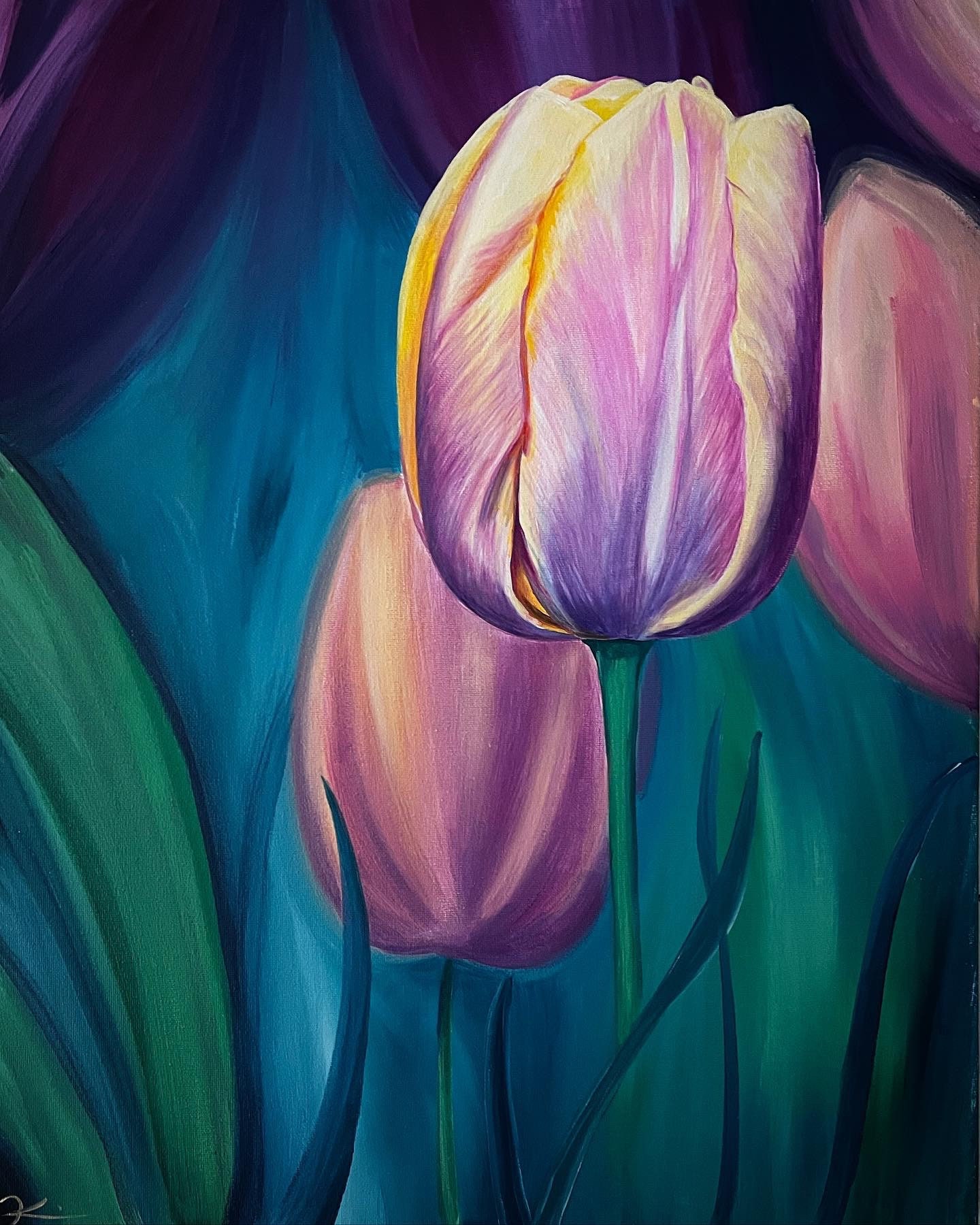 Tulip Artwork - Etsy