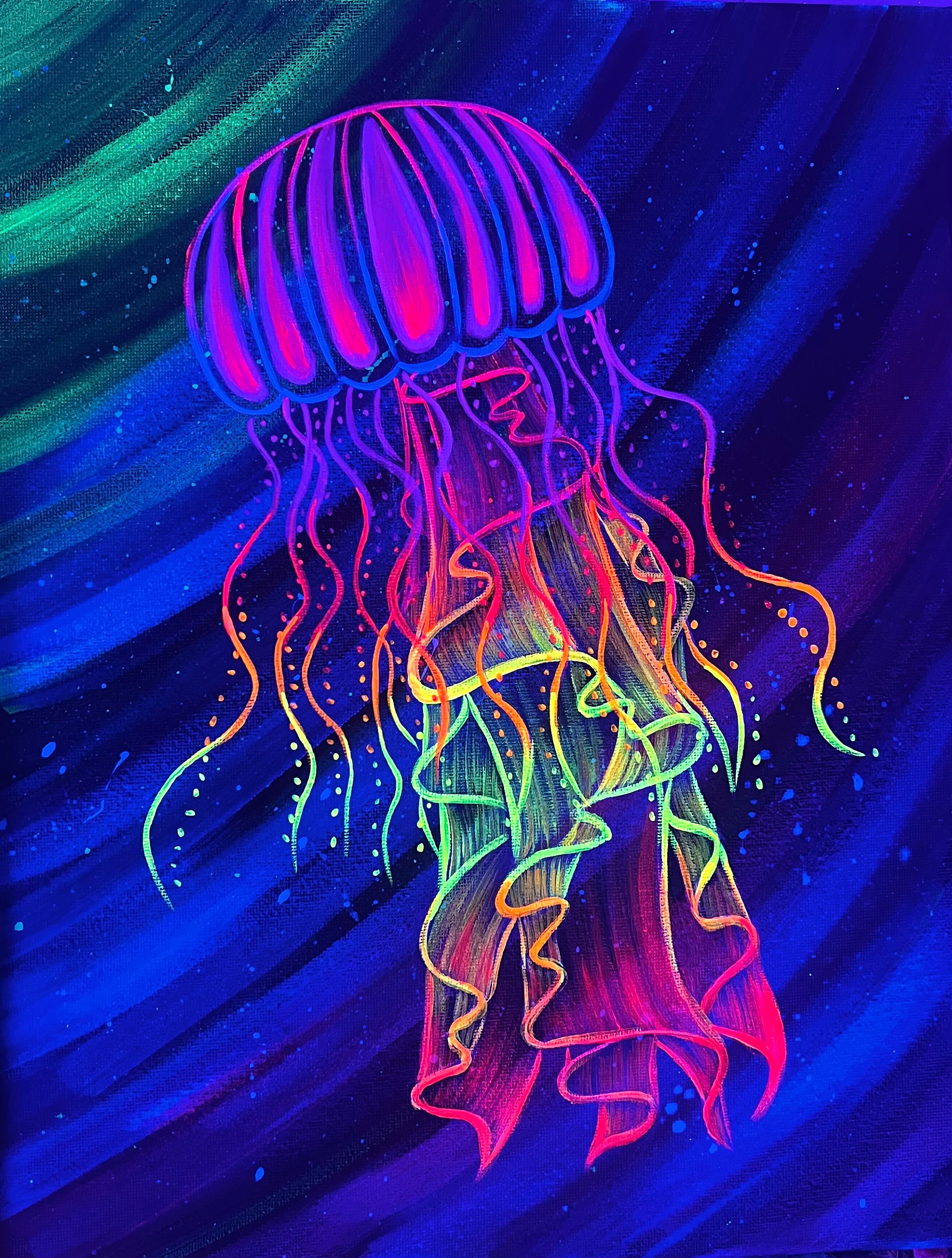 Jellyfish Face Paint